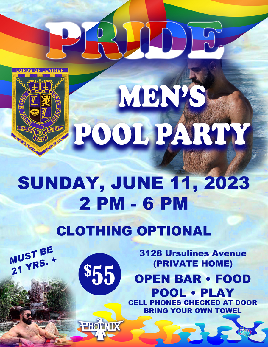 Pride Pool Party 2023-web – The Lords of Leather, Inc.
